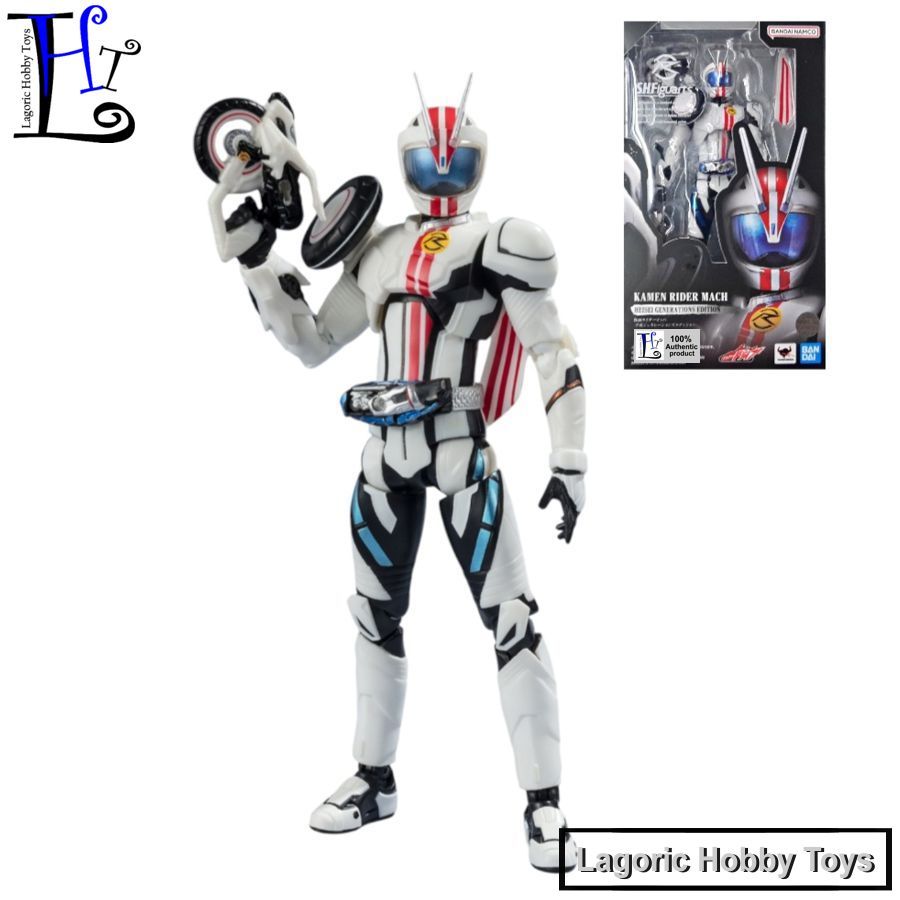 Shf Kamen Rider Mach (Heisei Generations Edition)[KR Drive] Bandai Toy ...