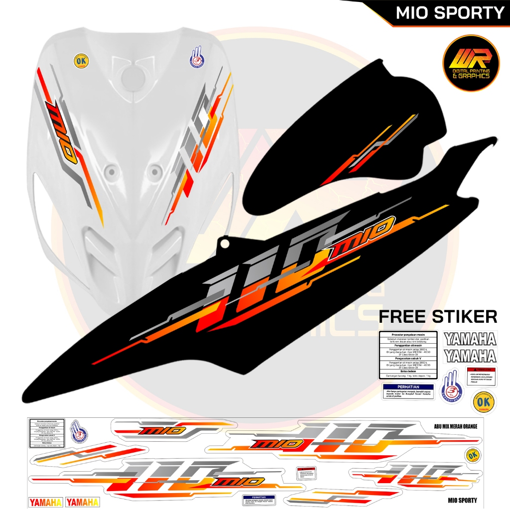 Striping Variations Mio Sporty Mio Smile Mio Karbu Latest Simple ...