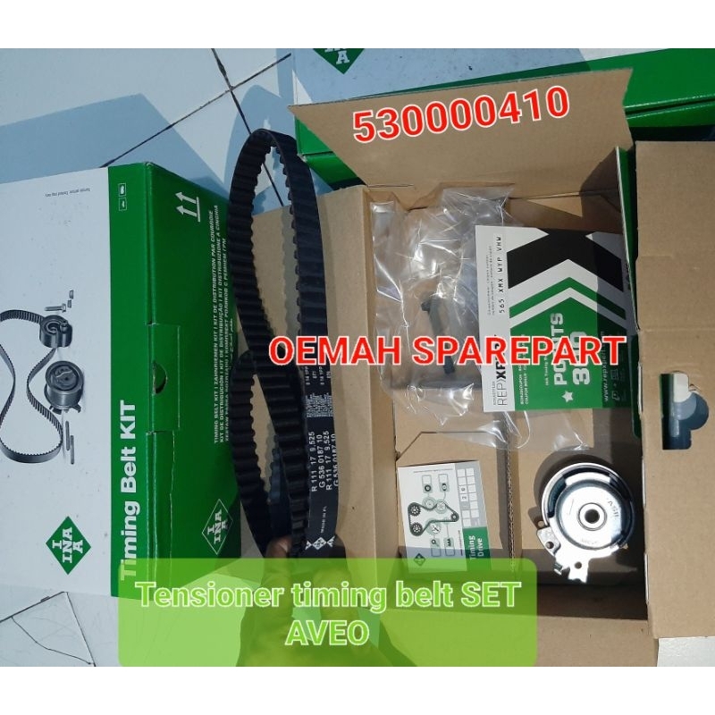 TIMING BELT SET CHEVROLET AVEO / TENSIONER TIMING BELT KIT AVEO ...