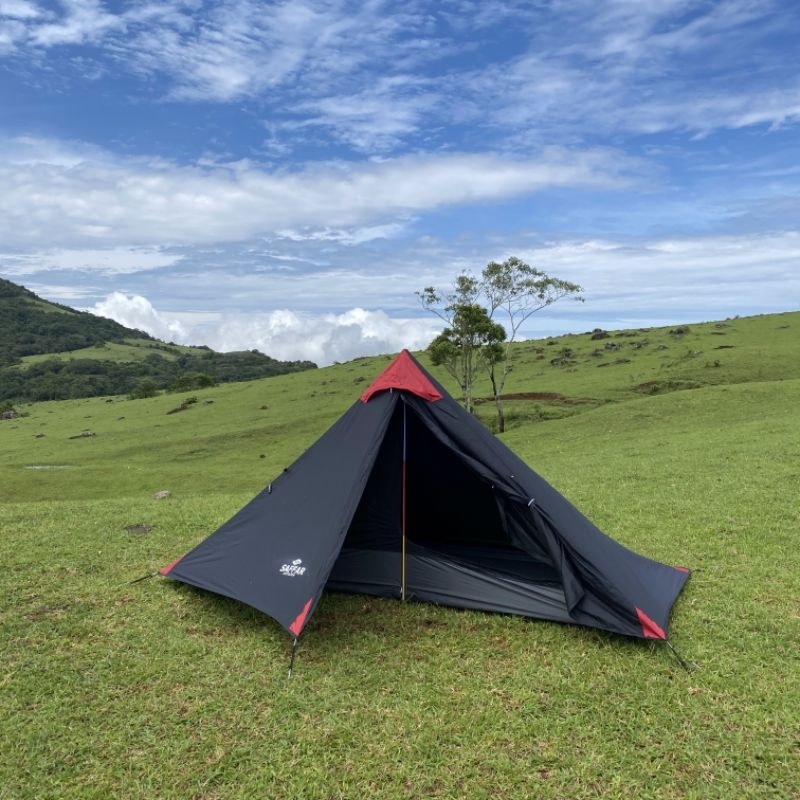 TENDA Tarptent half pyramid saffaroutdoor camping tent ultralight tarp ...