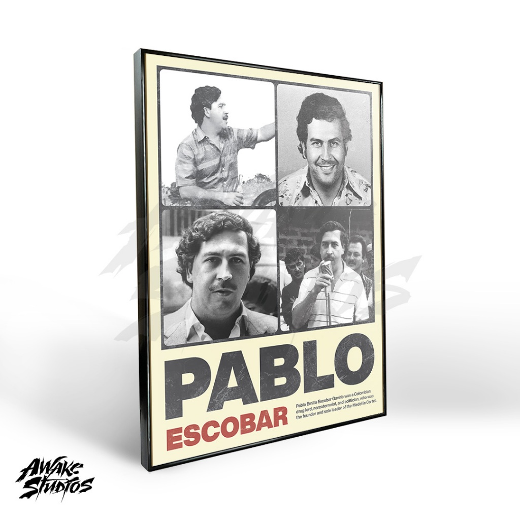 Pablo Escobar Frame Poster - Frameblock | Shopee Philippines