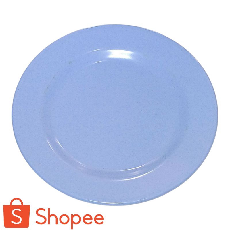 Onyx 1109 flat melamine plate, blue, 1 pc | Shopee Philippines