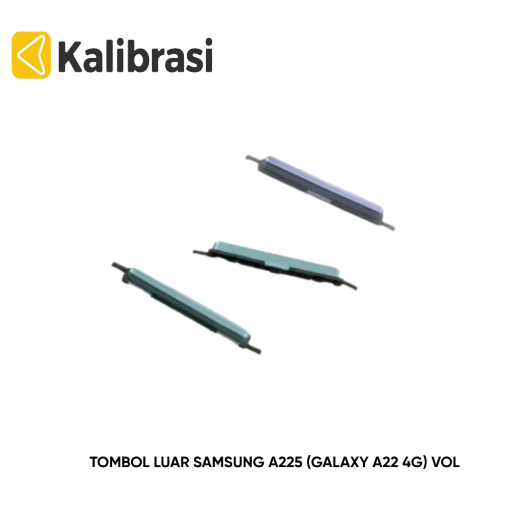 TOMBOL Samsung A225 KOMPATIBLE OUTER BUTTON (GALAXY A22 4G) VOL WHITE ...