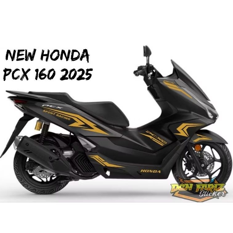 New honda pcx 160 2025 abs cbs body stickers. 2025 honda pcx body trim ...