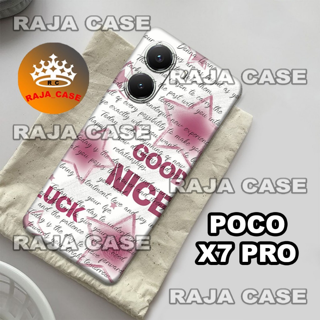 Rc8/softase Rubber Hp POCO X7 PRO - Aesthetic Girl Motif - POCO X7 PRO ...