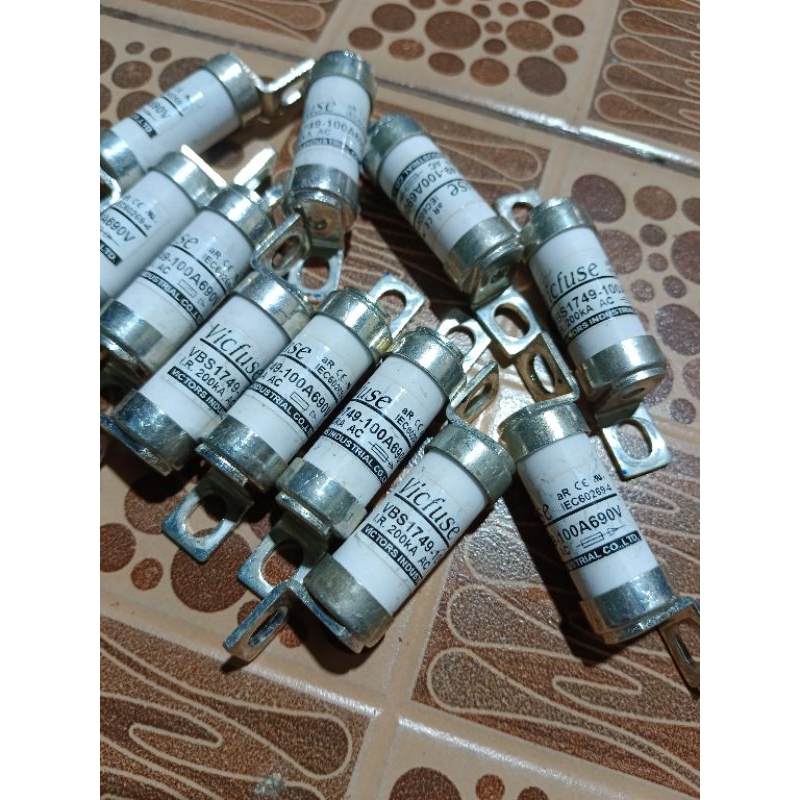 Original fuse 100a 690v, pull ups 40kav | Shopee Philippines