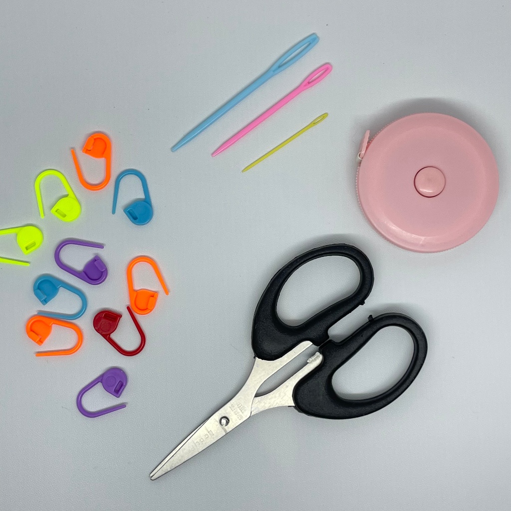 Complete Set of Knitting Tools & Sewing Kits 15 pcs — Knitting Needles ...