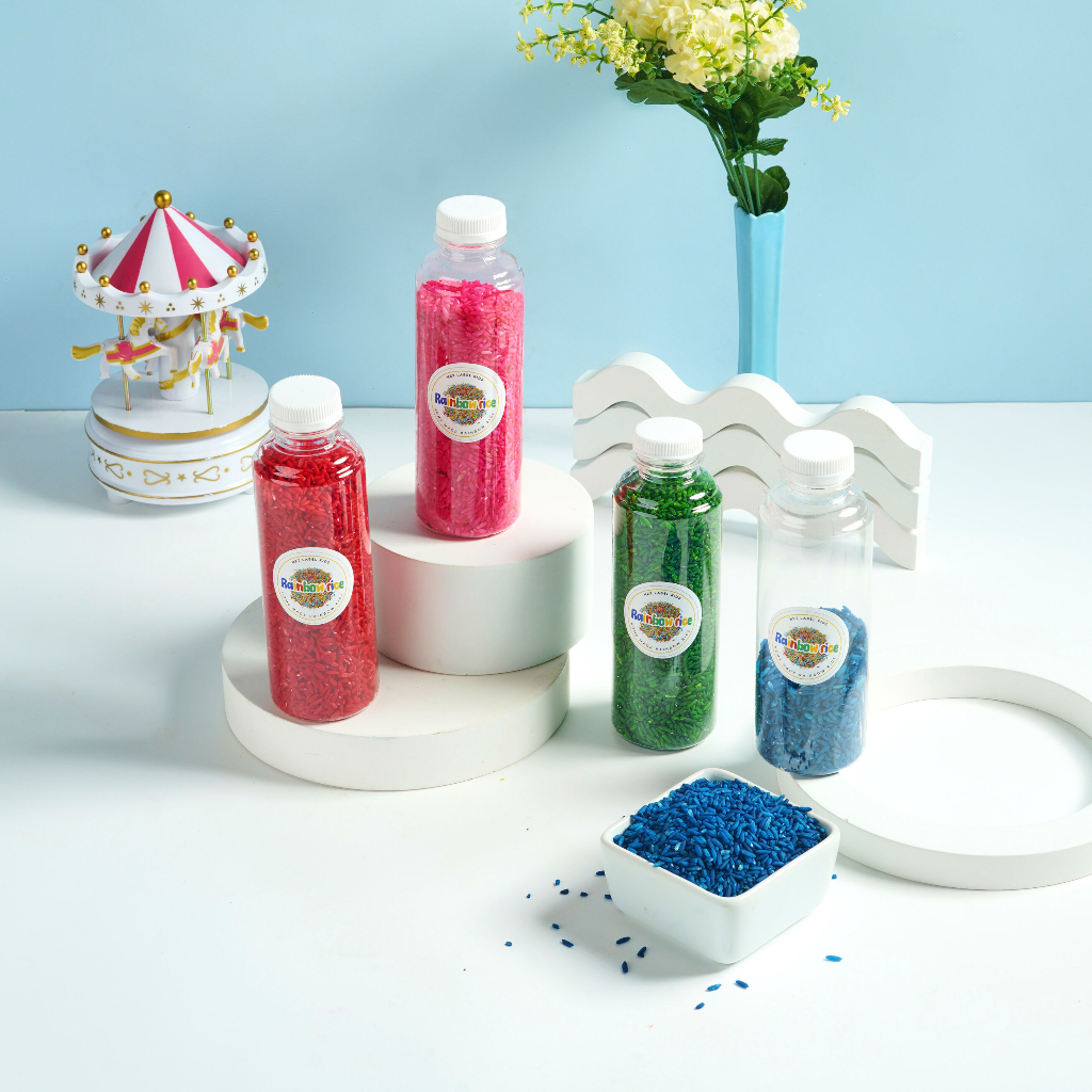 Sensory Play rice/ Sensory Play rice/ Sensory rice color rice/Rainbow ...