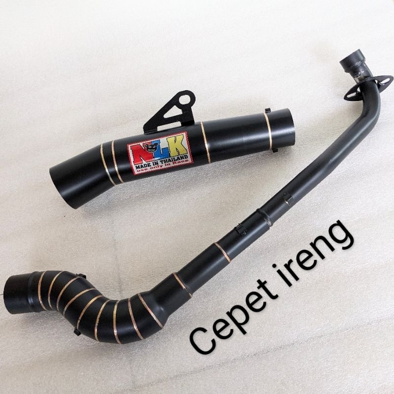 Exhaust nlk pipe GP warrior black series 1set elbow TUBE type open spec ...