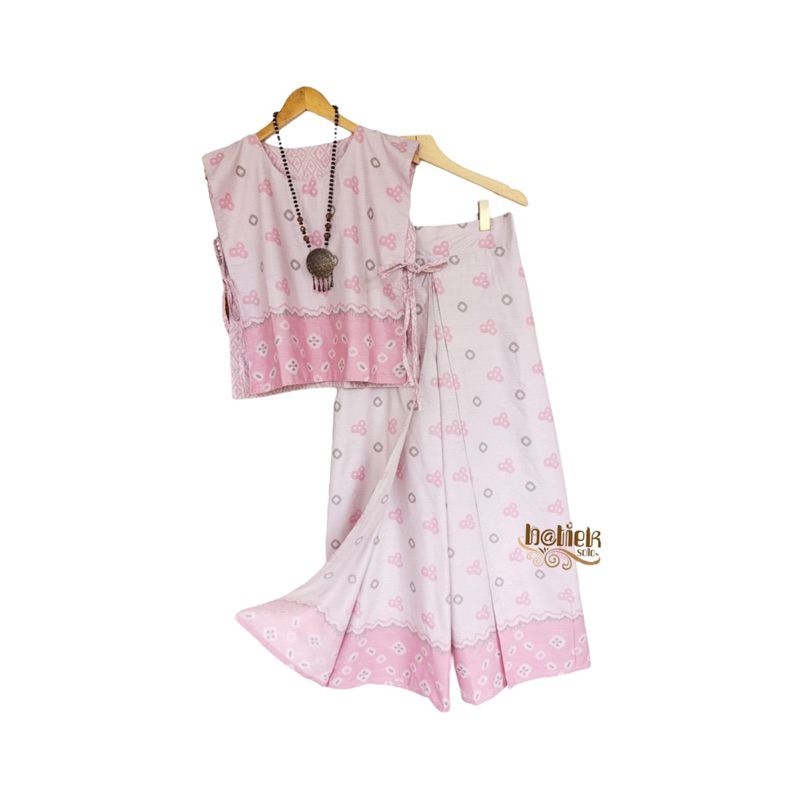 NABIRE ONSET BATIK OUTER CULOT - CINDE MOTIF BATIK CULOT OUTER SET ...