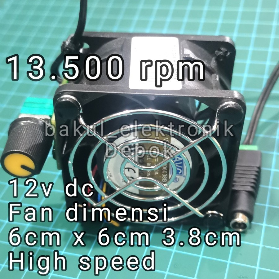 12v multi-function high speed dc fan 13500rpm 6cm | Shopee Philippines