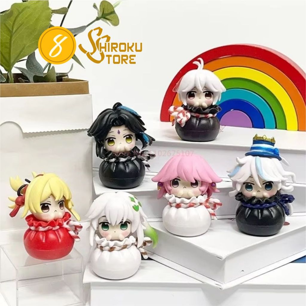 Genshin Impact Mini Figure Pouch Ver. / Chibi Furina Yae Miko Nahida ...