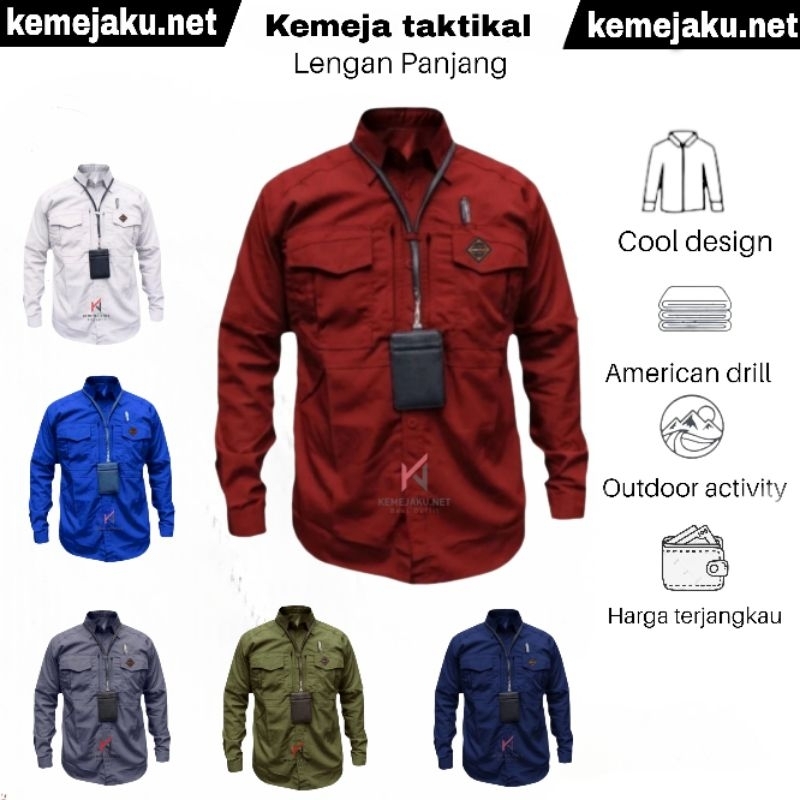 KEMEJA Outdoor pdl field shirt | Men's and women's long-sleeved shirts ...