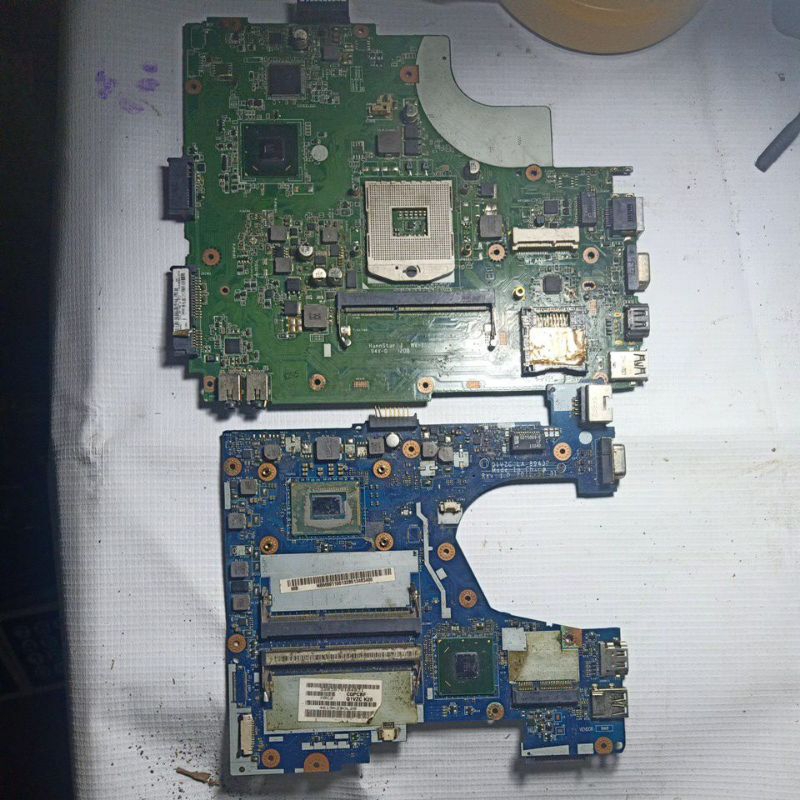 Used laptop/netbook motherboard damaged for materials | Shopee Philippines
