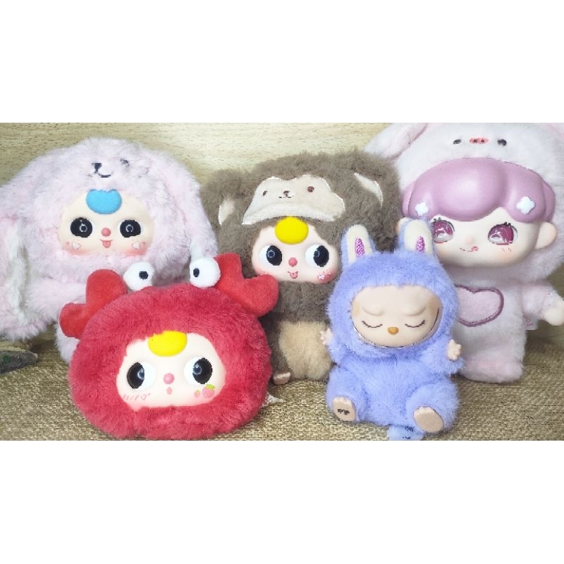Labubu pop mart - BB3 SHIO/ BUNNY/ BILLIE/ OCEAN SELECTED | Shopee ...