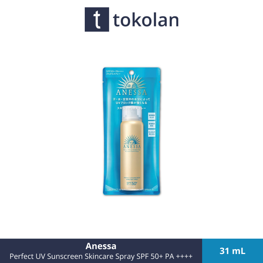 ANESSA Perfect UV Sunscreen Skincare Spray SPF 50+ PA ++++ 31 mL ...