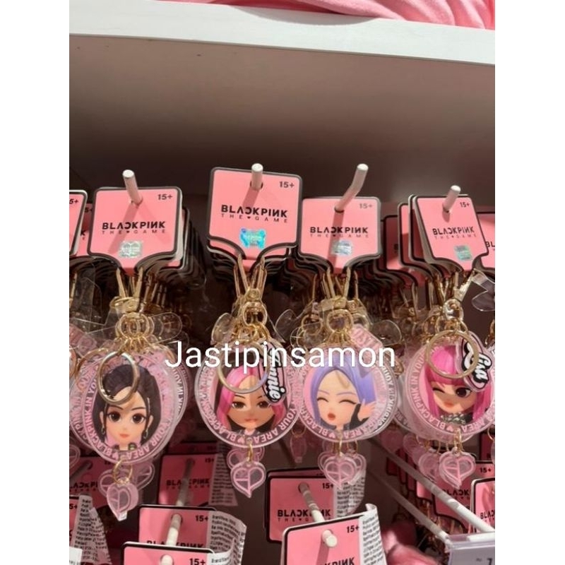 GANTUNGAN Blackpink x Miniso Acrylic key chain / Keychain / Phone strap ...