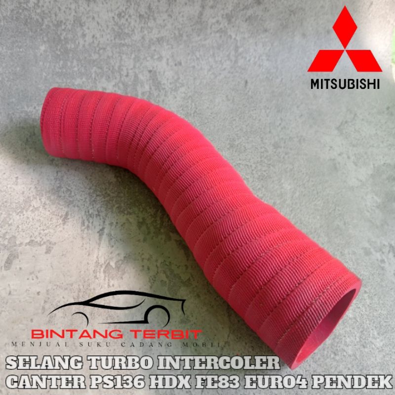 Turbo INTERCOLER COLTDIESEL CANTER PS136 HDX EURO 4 HOSE (SHORT ...