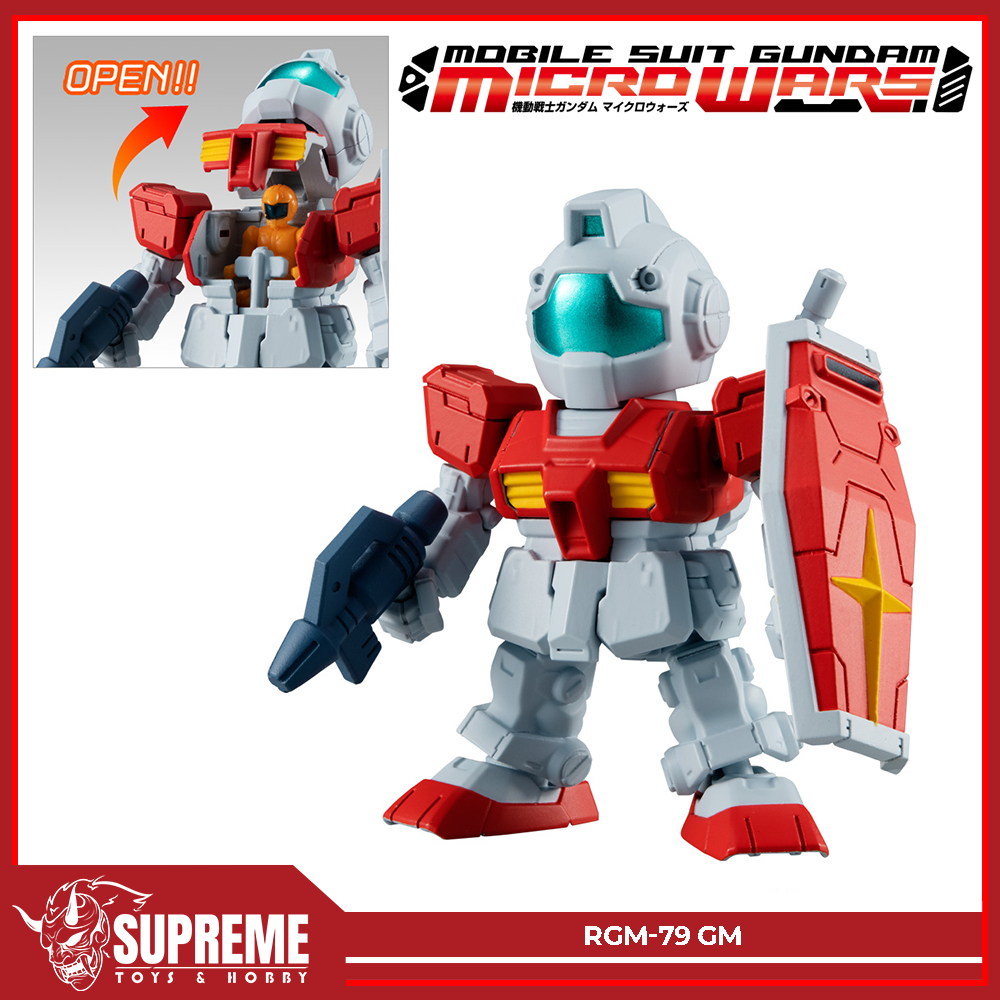 Mobile Suit Gundam Micro Wars 2 - RGM-79 GM | Shopee Philippines