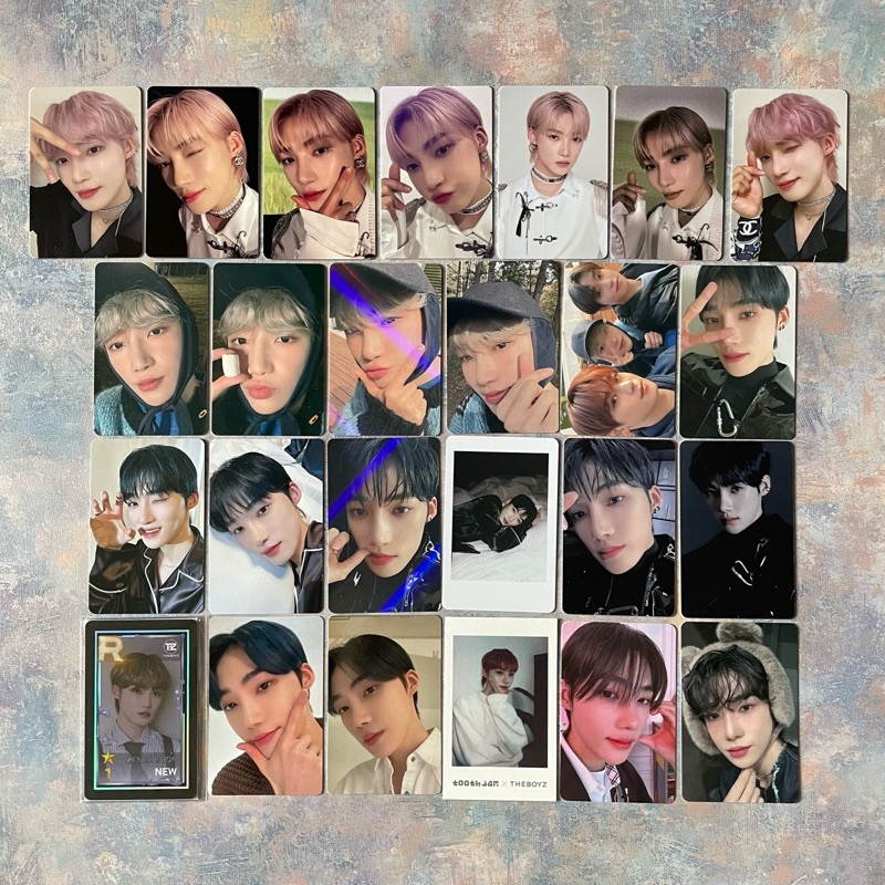 [PART 2] THE BOYZ TBZ NEW CHANHEE OFFICIAL TRADING CARDS MD MERCH ...