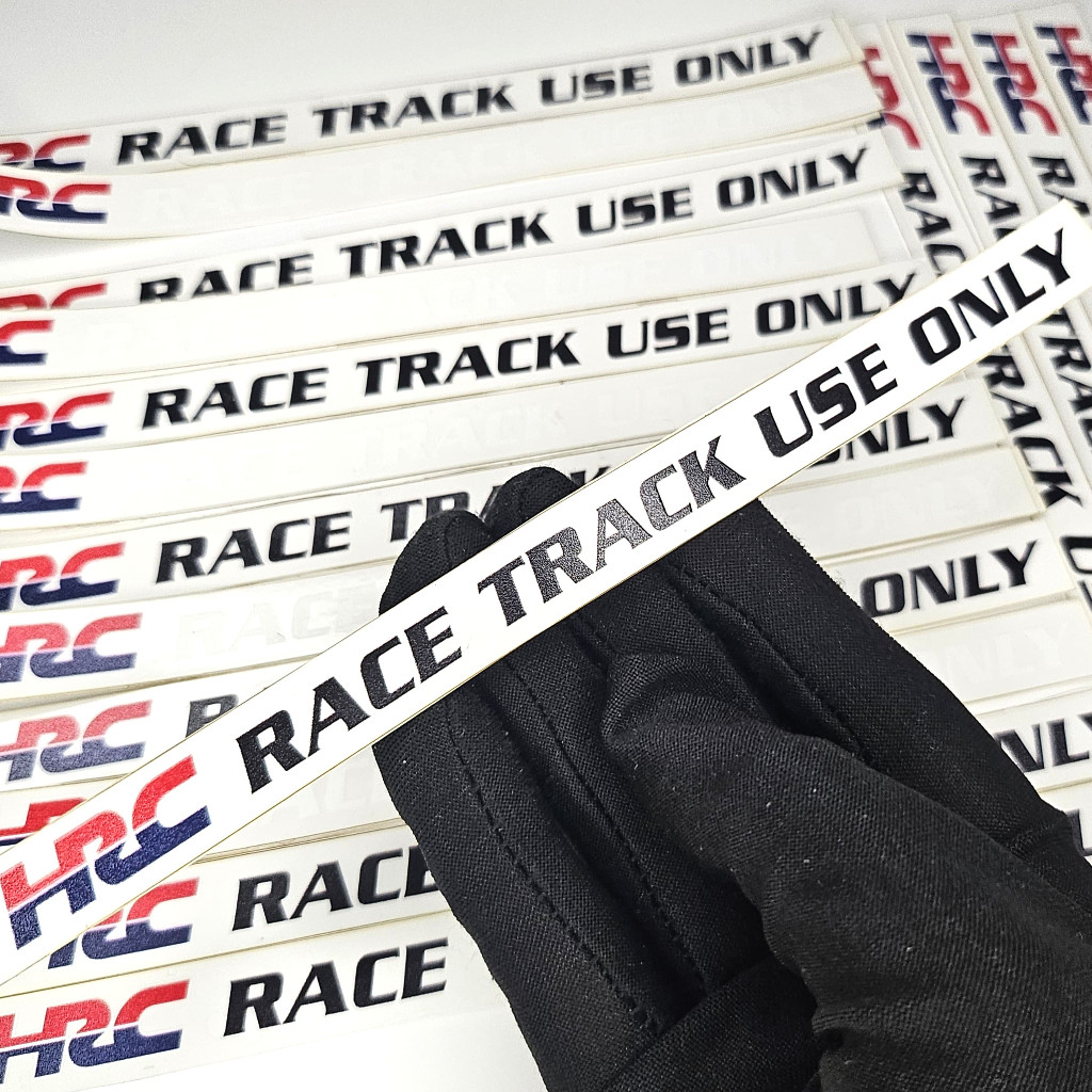 Honda Racing HRC Race Track Sticker Use Only | Shopee Philippines
