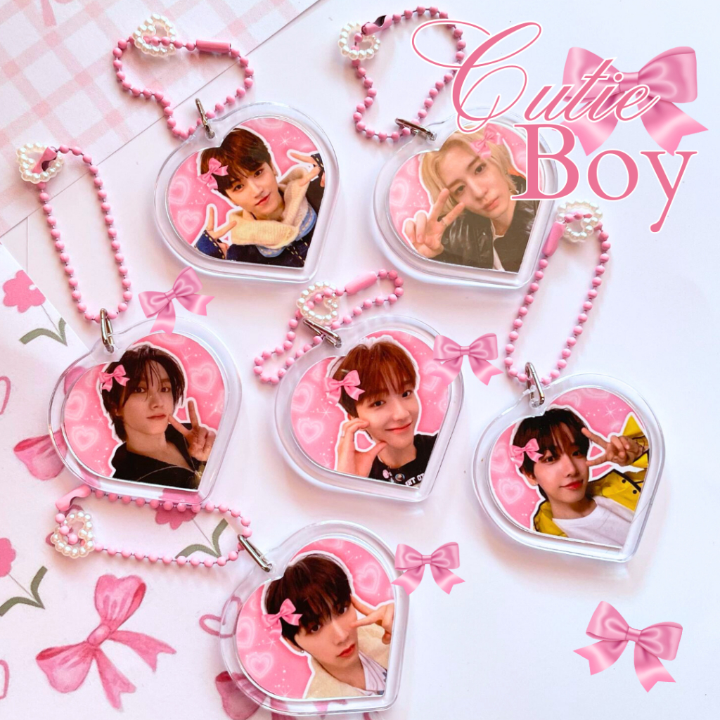 GANTUNGAN Boynextdoor keyring CUTIE Boy / Boynextdoor keychain kpop ...