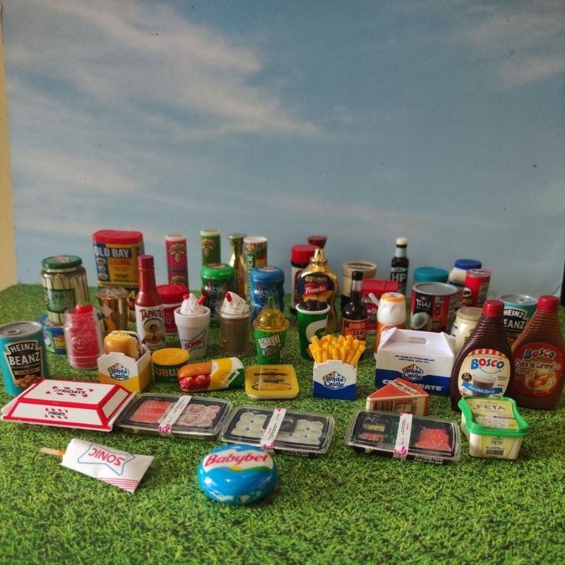 Original Zuru series food Mini Figure | Shopee Philippines