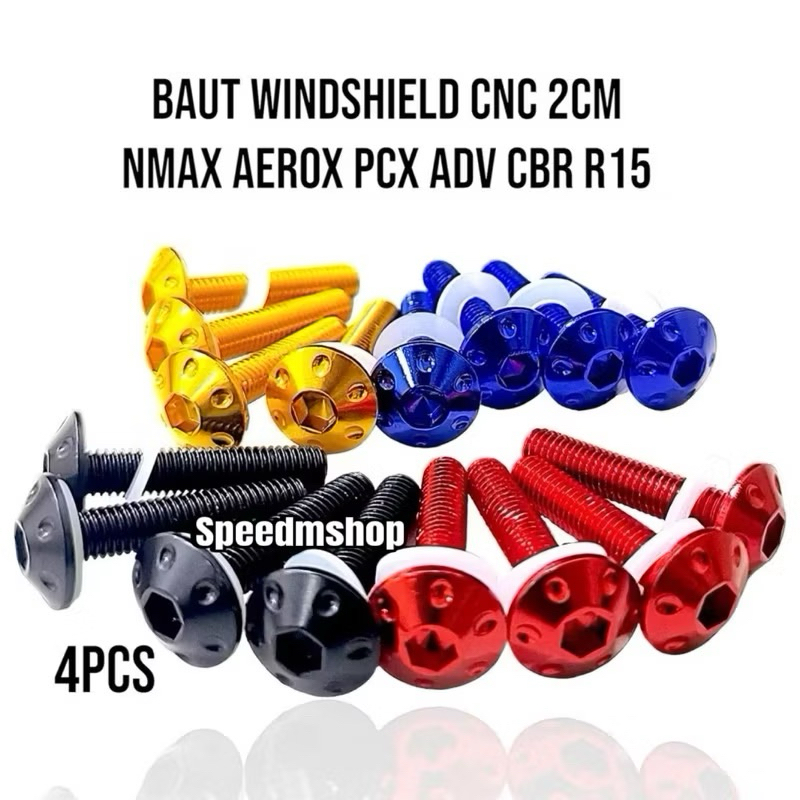 PROBOLT CNC VISOR BOLT ORIGINAL THAILAND WINSHIELD VISOR BOLT BMAX ...