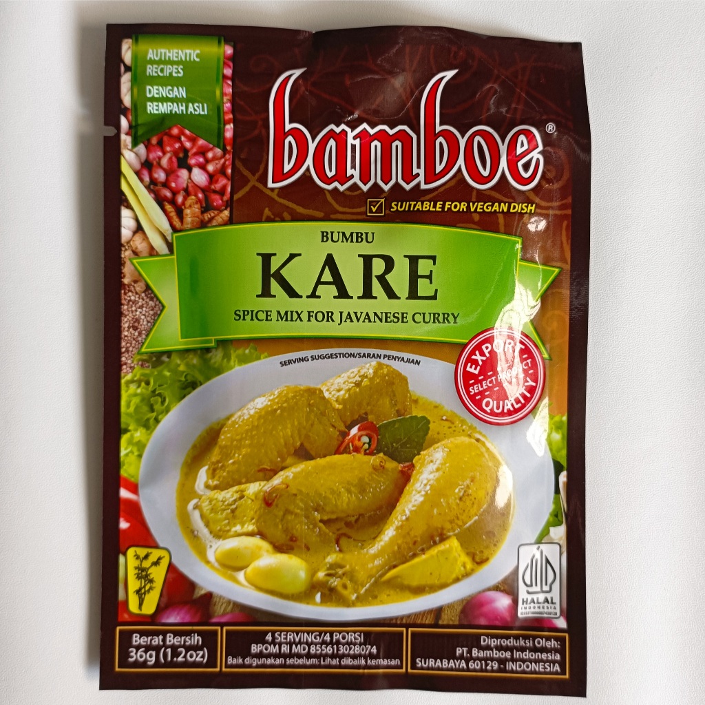Bamboe Bumbu Kare (Instant Seasoning) | Shopee Philippines