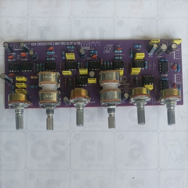 Active Crossover Pro audio 3way slop24DB | Shopee Philippines