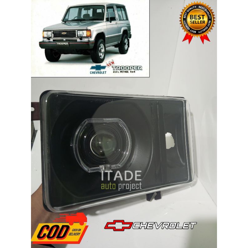 Mica Chevrolet trooper lights made of 3mm acrylic - trooper lights ...