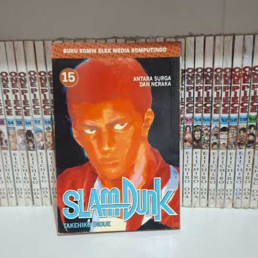 Old ELEX Old Slam Dunk Comic vol 15 by Takehiko Inoue | Shopee Philippines