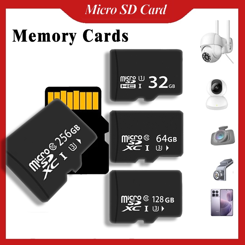 C10 Micro Memory card 256GB for CCTV, Mobile & Gadgets, A1, Micro Sd ...