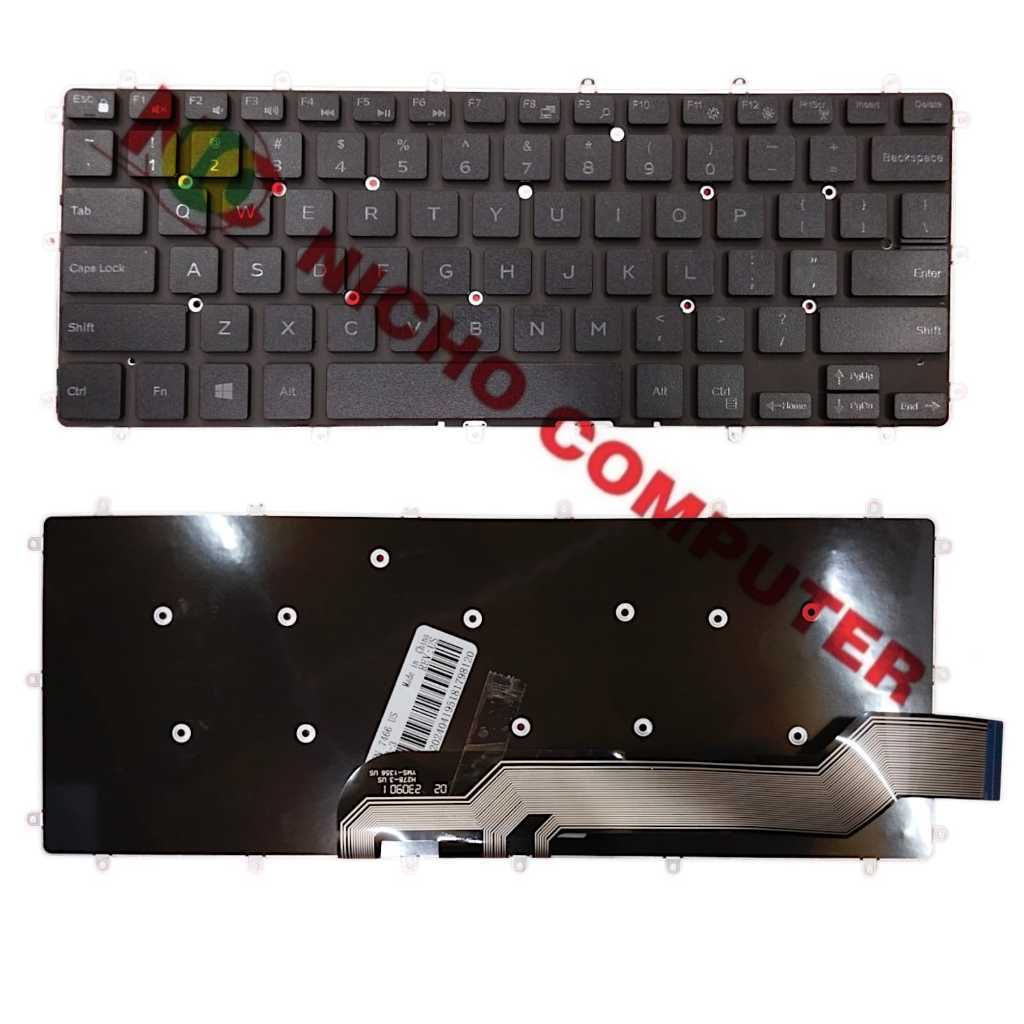 Dell Latitude 3490 E3490 3480 L3490 14-7000 Laptop Keyboard | Shopee ...