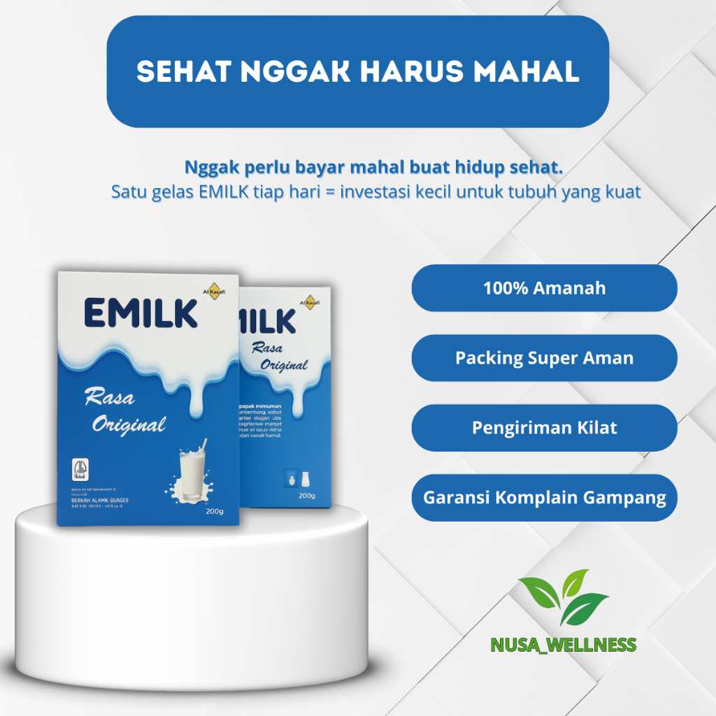 EMILK Goat Milk, Healthy Solution Every Day! - EMILK MILK - 200 grams ...