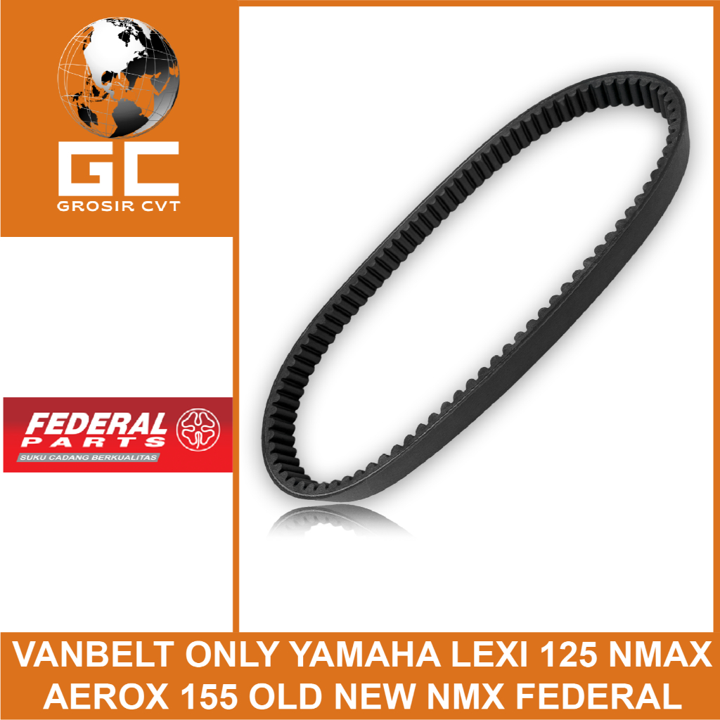 Vanbelt V Belt Fanbelt Nmax Aerox Lexi Old New B65 155 Federal FP-E7641 ...