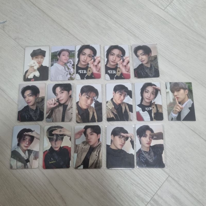 Photocard ateez atz aniteez pc seonghwa mingi jongho san yeosang bene ...