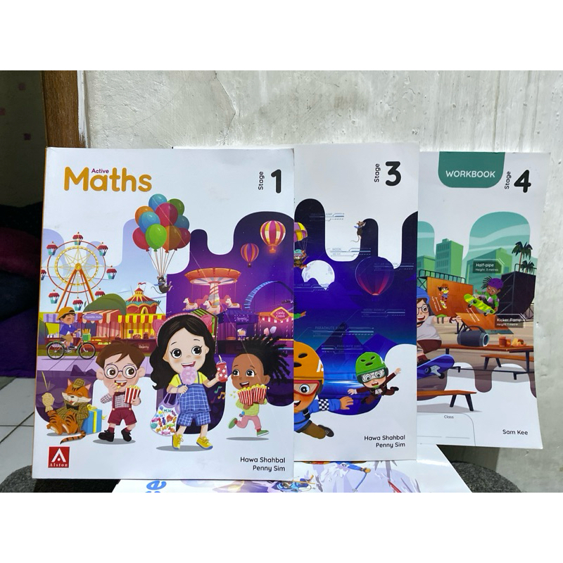 ACTIVE MATHS STAGE 1, STAGE 3, STAGE 4 | Shopee Philippines
