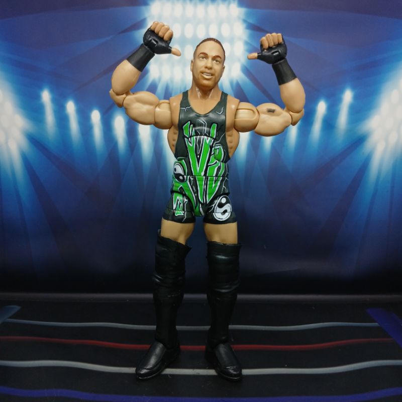 WWE MATTEL ELITE RUTHLESS AGGRESIONS ROBE VAN DAM RVD VERY RARE ...