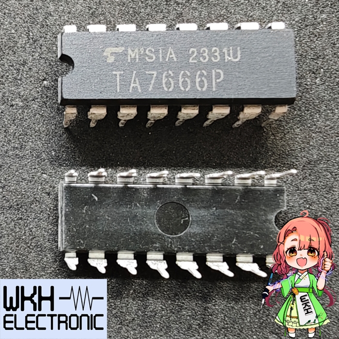 IC TA7666P TA7666 TA 7666 P Logarithmic Dual LED Driver | Shopee ...