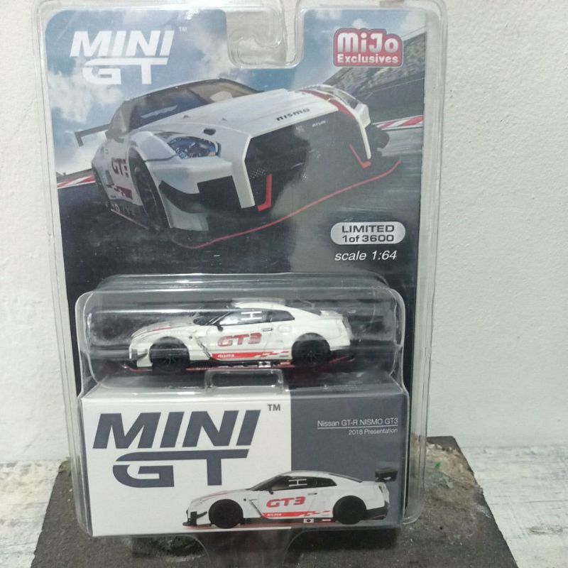 Mini GT 0327 Nissan GT-R NISMO GT3 - 2018 Presentation (Blister ...