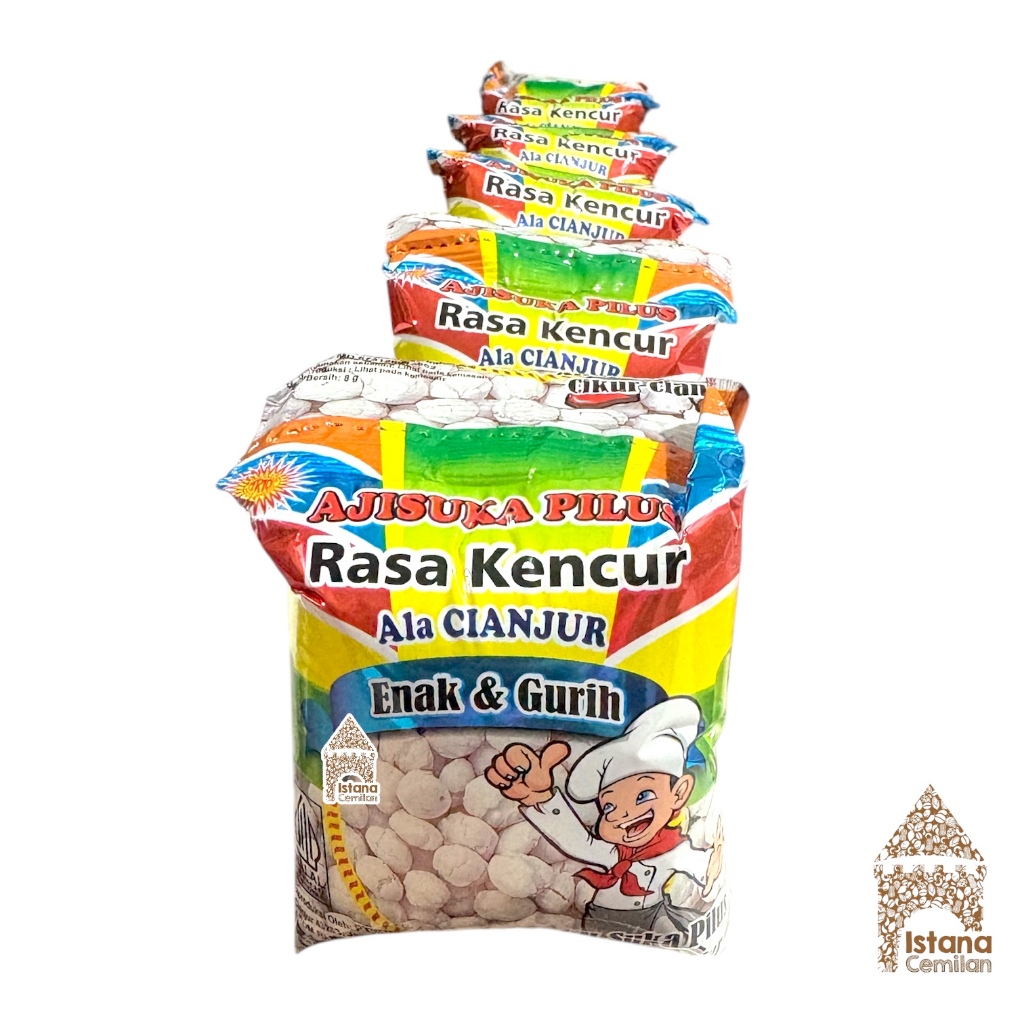 Ajisuka Pilus Kencur Cikur Ala Cianjur Flavor (10 pcs) | Shopee Philippines