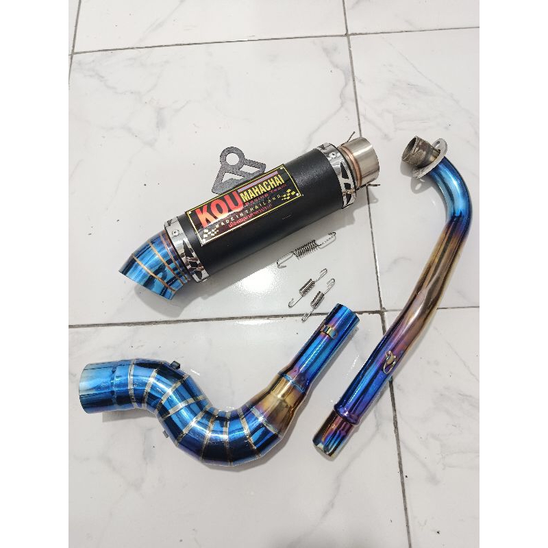 CREED Kou MAHACAI 1set Pipe 51mm canister contour open specs exhaust ...