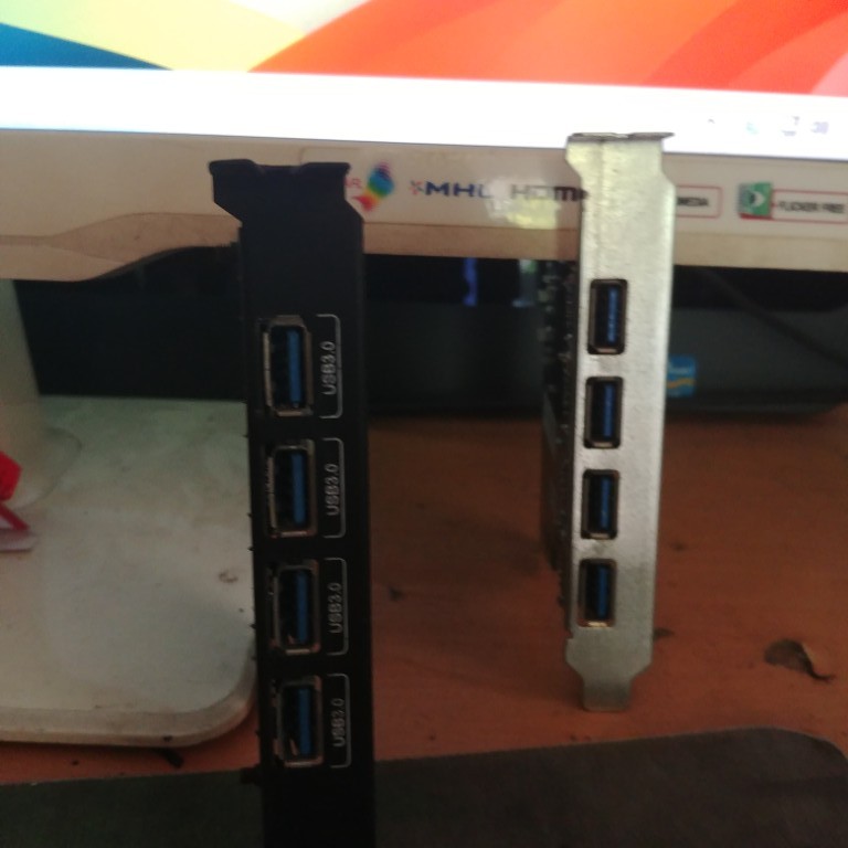 4 Port USB PCIe Adapter – VL805 / PVU3-4P, Ready to Use, Plug & Play ...