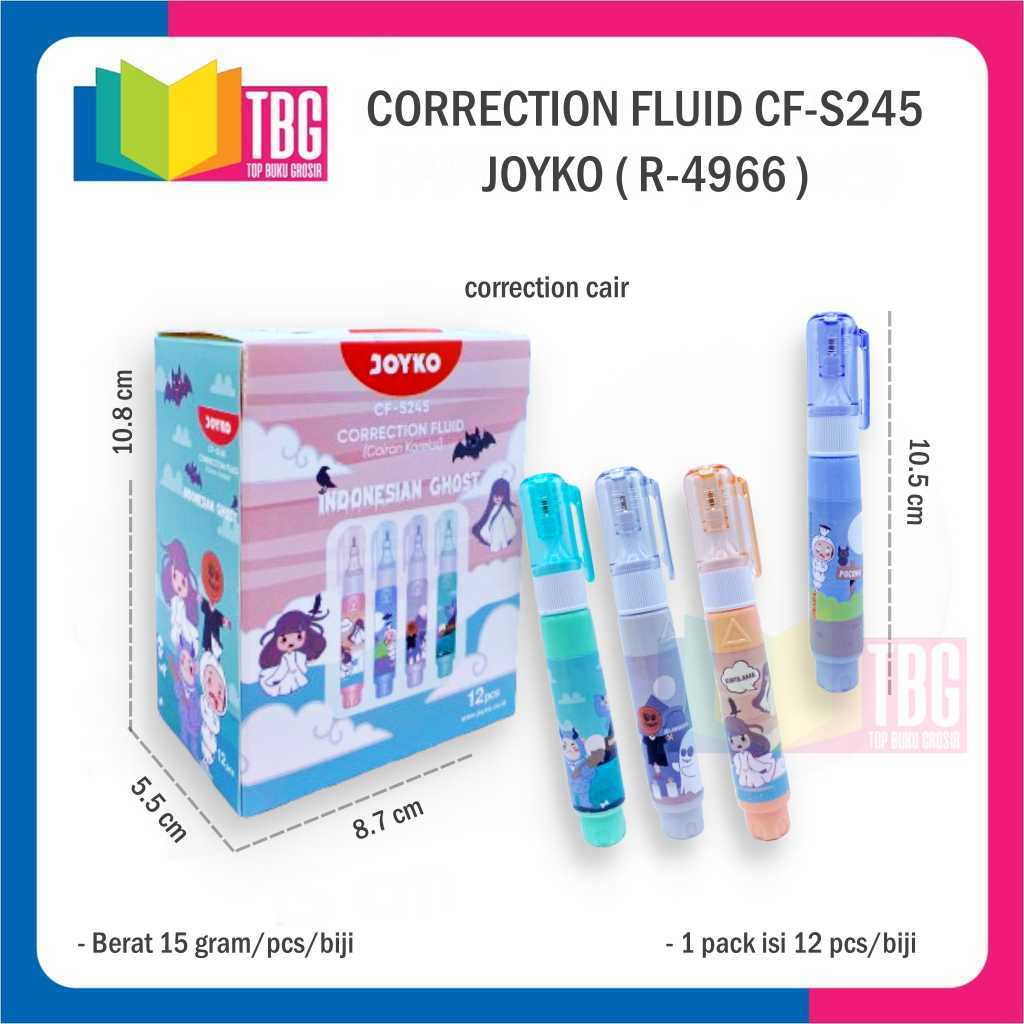 1 PCS CORRECTION FLUID CF-S245 JOYKO TYPE-X LIQUID / CORRECTION JOYKO ...