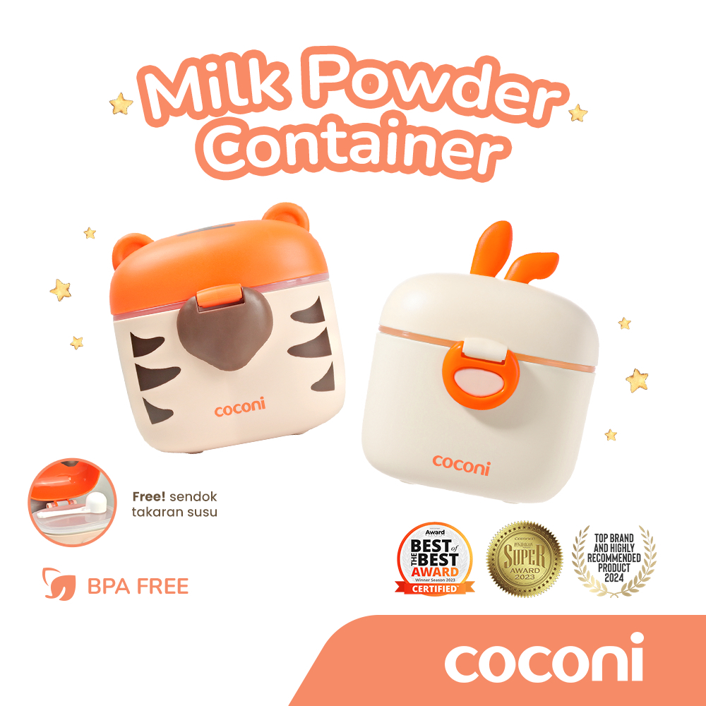 COCONI Milk Powder Container Box | Portable Airtight Baby Milk ...