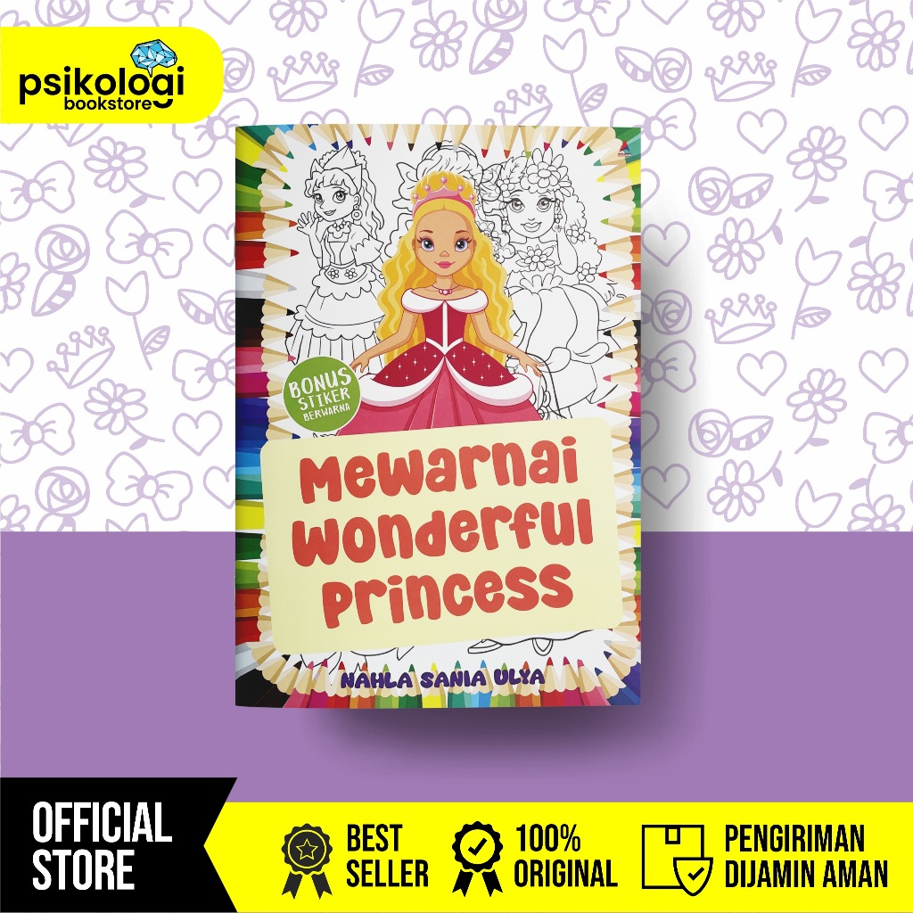 Wonderful Princess Coloring Activity Book for Children | Shopee Philippines
