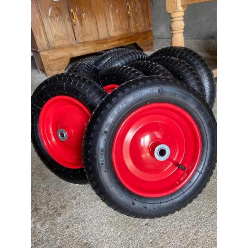 Complete rickshaw tire wheels 1 set (inner tube + outer tire + wheel ...
