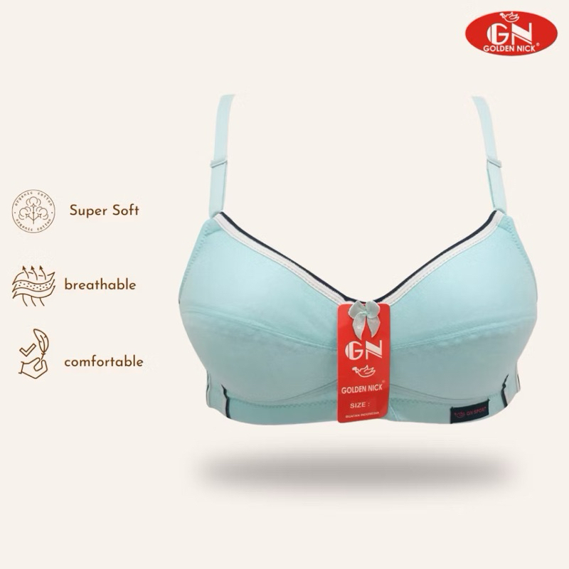 KATUN GOLDEN NICK Brand Sports Bra Thin Foam Wire Free Bra 863 - Soft ...