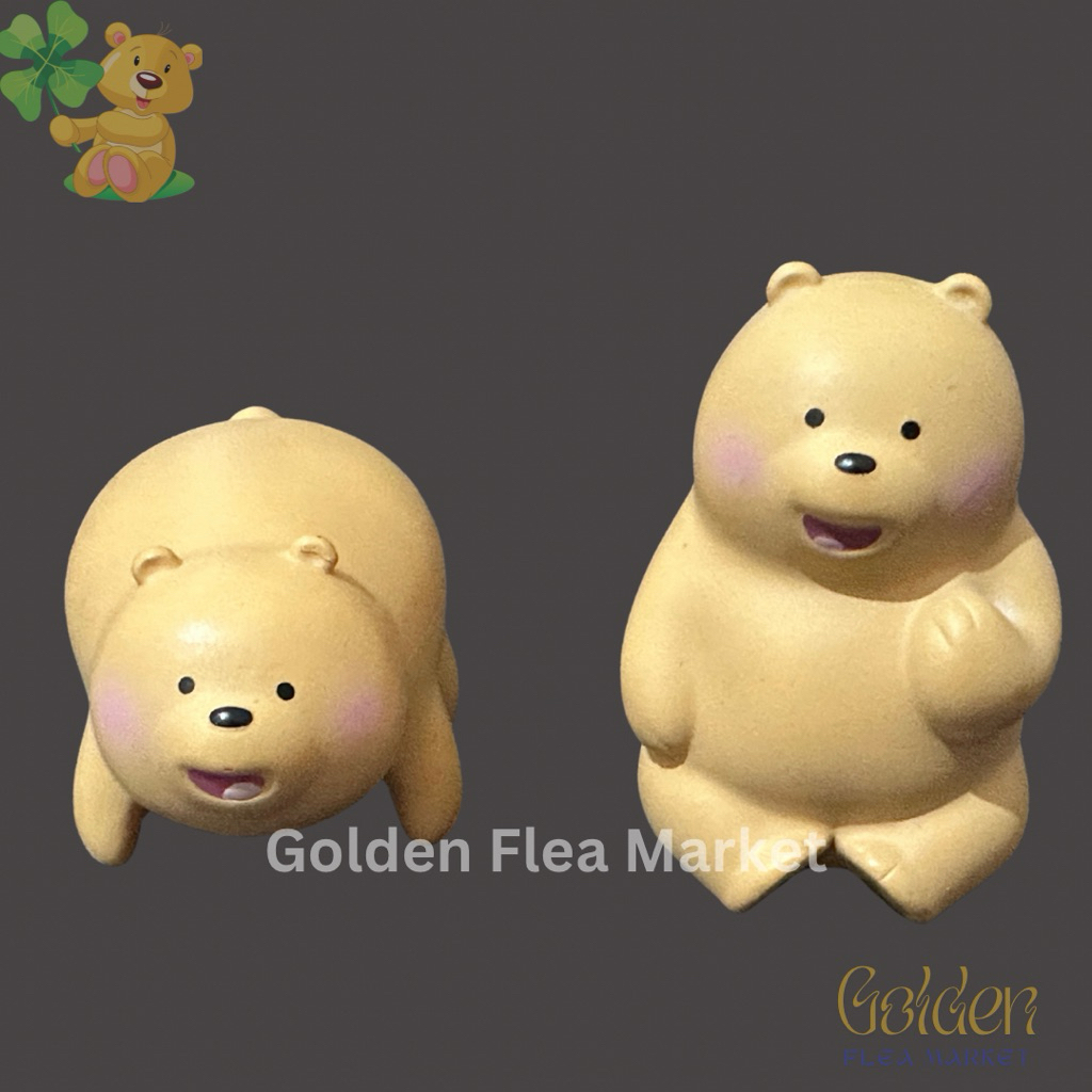 Miniso x We Bare Bears Blind Box Figurines (Grizzly) | Shopee Philippines